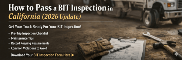 California Regulatory Mandates 2026: BIT Inspection & 90-Day Audit ...